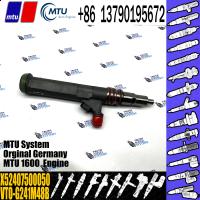 China Diesel Mechanical Diesel Injector VTO-G241M48B X52407500050 For MTU for sale