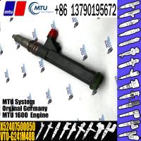 China Diesel Mechanical Diesel Injector VTO-G241M48B X52407500050 For MTU for sale