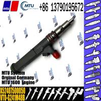 China Diesel Mechanical Diesel Injector VTO-G241M48B X52407500050 For MTU for sale