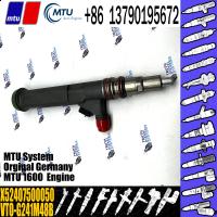 China Diesel Mechanical Diesel Injector VTO-G241M48B X52407500050 For MTU for sale