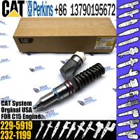 China 374-0750 229-5919 Fuel Injector Assembly 356-1367 355-6110 10R-0956 Common Rail Fuel Injector For CAT C15 for sale