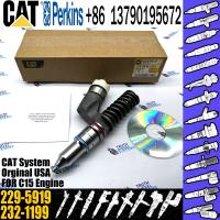 China 374-0750 229-5919 Fuel Injector Assembly 356-1367 355-6110 10R-0956 Common Rail Fuel Injector For CAT C15 for sale