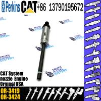 China 4W-7015 4W7015 0R3419 0R-3419 Diesel Engine Fuel injector nozzle For CAT 3204 Engine Injector assembly for sale