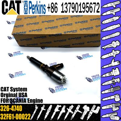 China Common Rail Fuel Injector 32F61-00022 10R-7676 326-4740 for excavator CAT C4.2 for sale