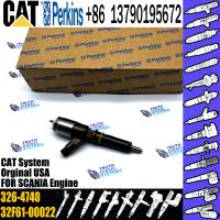 China Common Rail Fuel Injector 32F61-00022 10R-7676 326-4740 for excavator CAT C4.2 for sale