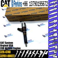 China Common Rail Fuel Injector 32F61-00022 10R-7676 326-4740 for excavator CAT C4.2 for sale