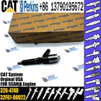 China Common Rail Fuel Injector 32F61-00022 10R-7676 326-4740 for excavator CAT C4.2 for sale