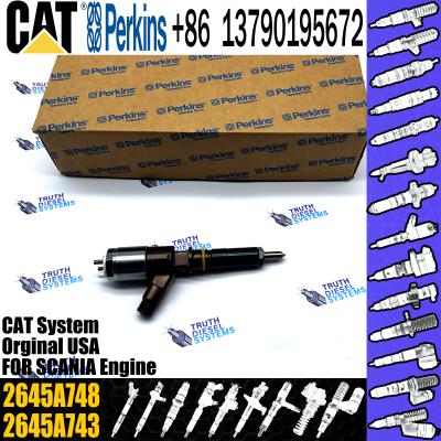 China Common Rail Fuel Injector 326-4700 10R-7675 32F61-00022 32F61-00012 32F61-00013 2645A748 for C-aterpillar 320D engine for sale