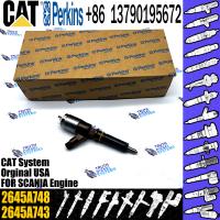 China Common Rail Fuel Injector 326-4700 10R-7675 32F61-00022 32F61-00012 32F61-00013 2645A748 for C-aterpillar 320D engine for sale