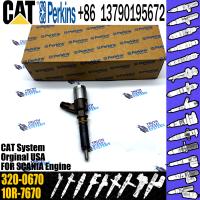 China Diesel Common Rail Fuel Injector assembly 10R-7670 320-0670 for C-aterpillar C4.2/C6.4 engine for sale