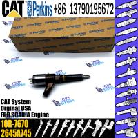 China C6.6 Diesel Fuel Injector 320-0670 320-0670 3200670 2645A745 10R7670 10R-7670 For  CAT for sale