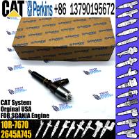 China C6.6 Diesel Fuel Injector 320-0670 320-0670 3200670 2645A745 10R7670 10R-7670 For  CAT for sale