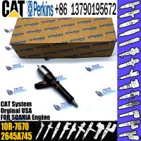 China C6.6 Diesel Fuel Injector 320-0670 320-0670 3200670 2645A745 10R7670 10R-7670 For  CAT for sale
