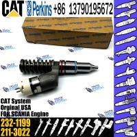 China C-aterpillar C15 C18 Diesel Common Fuel Injectors 10R-1273 10R-9236 232-1199 249-0709 for C-at excavator for sale
