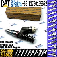 China C-aterpillar C15 C18 Diesel Common Fuel Injectors 10R-1273 10R-9236 232-1199 249-0709 for C-at excavator for sale