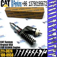 China diesel injector assembly injector nozzle fuel injector C15 211-3024 2113024 10R8502 10R-0958 for sale