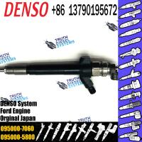 China Diesel Fuel Common Rail Injector 095000-7060 095000-706# Fuel Injection Nozzle 6C1Q-9K546-BC For Ford Transit for sale