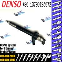 China Diesel Fuel Common Rail Injector 095000-7060 095000-706# Fuel Injection Nozzle 6C1Q-9K546-BC For Ford Transit for sale