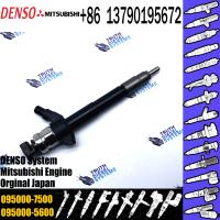 China 095000-8220 095000-8560 common rail diesel injector diesel 095000-8220 095000-8560 carl fuel injector for Prado D4D 1KD- for sale