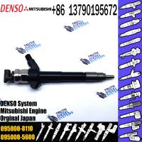 China common rail injector 095000-8110 9709500-811 SM095000-811 For Mitsubishi 3.2d 4M41 1465A307 236700L030 23670-0L030 for sale