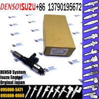 China High Quality New 4HK1 6HK1 Diesel Common Rail Fuel Injector 095000-5471 For ISUZU for sale