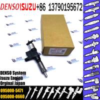 China High Quality New 4HK1 6HK1 Diesel Common Rail Fuel Injector 095000-5471 For ISUZU for sale
