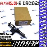China High Quality New 4HK1 6HK1 Diesel Common Rail Fuel Injector 095000-5471 For ISUZU for sale