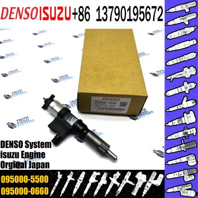 China Common Rail Injector 095000-5504 095000-5500 for 4HL1 6HL1 Engine for sale