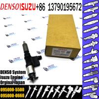China Common Rail Injector 095000-5504 095000-5500 for 4HL1 6HL1 Engine for sale