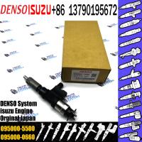 China Common Rail Injector 095000-5504 095000-5500 for 4HL1 6HL1 Engine for sale