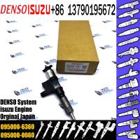 China Engine Injection Parts 4HK1 6HK1 Fuel Injector Nozzle Common Rail Injector 8976097882 8976097884 095000-6363 095000-6360 for sale