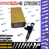 China High Quality Spare Parts New Fuel Injector 095000-6364 095000-6363 for Engine 4HK1 6HK1 for sale