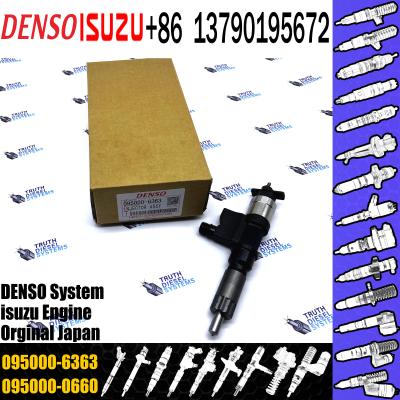 China High Quality Spare Parts New Fuel Injector 095000-6364 095000-6363 for Engine 4HK1 6HK1 for sale