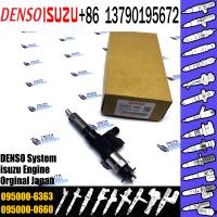 China High Quality Spare Parts New Fuel Injector 095000-6364 095000-6363 for Engine 4HK1 6HK1 for sale