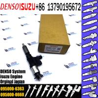 China High Quality Spare Parts New Fuel Injector 095000-6364 095000-6363 for Engine 4HK1 6HK1 for sale