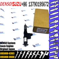 China High Quality Spare Parts New Fuel Injector 095000-6364 095000-6363 for Engine 4HK1 6HK1 for sale