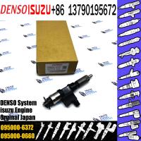 China fuel injector 095000-6372 095000-6373 095000 6372 095000 6373 0950006372 0950006373 for ISUZU 4HK1 / 6HK1 Euro IV for sale