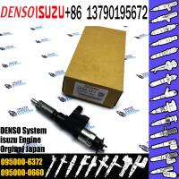 China fuel injector 095000-6372 095000-6373 095000 6372 095000 6373 0950006372 0950006373 for ISUZU 4HK1 / 6HK1 Euro IV for sale