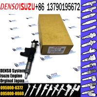 China fuel injector 095000-6372 095000-6373 095000 6372 095000 6373 0950006372 0950006373 for ISUZU 4HK1 / 6HK1 Euro IV for sale