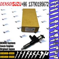 China common rail injector 095000-8930 8976097880 8981600610 for Isuzu 4HK1 6HK1 engine high pressure pump injector 095000-893 for sale