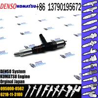 China Common Rail Injector 9709500-056 095000-0561 095000-0562 for KOMATSU pc400-7 WA500-6 6218-11-3101 6218-11-3102 for sale