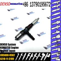 China Common Rail Injector 9709500-056 095000-0561 095000-0562 for KOMATSU pc400-7 WA500-6 6218-11-3101 6218-11-3102 for sale