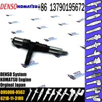China Common Rail Injector 9709500-056 095000-0561 095000-0562 for KOMATSU pc400-7 WA500-6 6218-11-3101 6218-11-3102 for sale