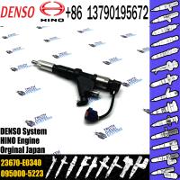 China For Hi-no E13C Common Rail De-nso Common Rail Diesel Fuel Injector Diesel 095000-5220 095000-5226 095000-5224 23670-E034 for sale