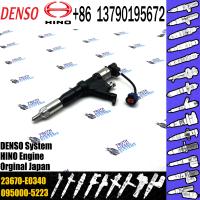 China For Hi-no E13C Common Rail De-nso Common Rail Diesel Fuel Injector Diesel 095000-5220 095000-5226 095000-5224 23670-E034 for sale