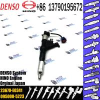 China diesel fuel injector 095000-5220 095000-5224 095000-5223 095000-5225 095000-5226 23670-E0341 for HINO E13C EH700 for sale