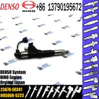 China diesel fuel injector 095000-5220 095000-5224 095000-5223 095000-5225 095000-5226 23670-E0341 for HINO E13C EH700 for sale