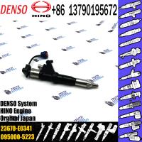 China diesel fuel injector 095000-5220 095000-5224 095000-5223 095000-5225 095000-5226 23670-E0341 for HINO E13C EH700 for sale