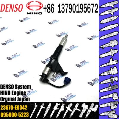 China New Diesel Common Rail Fuel Injector 095000-5225 23670-E0341 095000-5226 23670-E0342 For HI-NO E13C Engine for sale