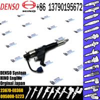 China Common rail fuel injector 23670-E0360 095000-5970 095000-5971 095000-5972 for HINO 700 Series E13c for sale